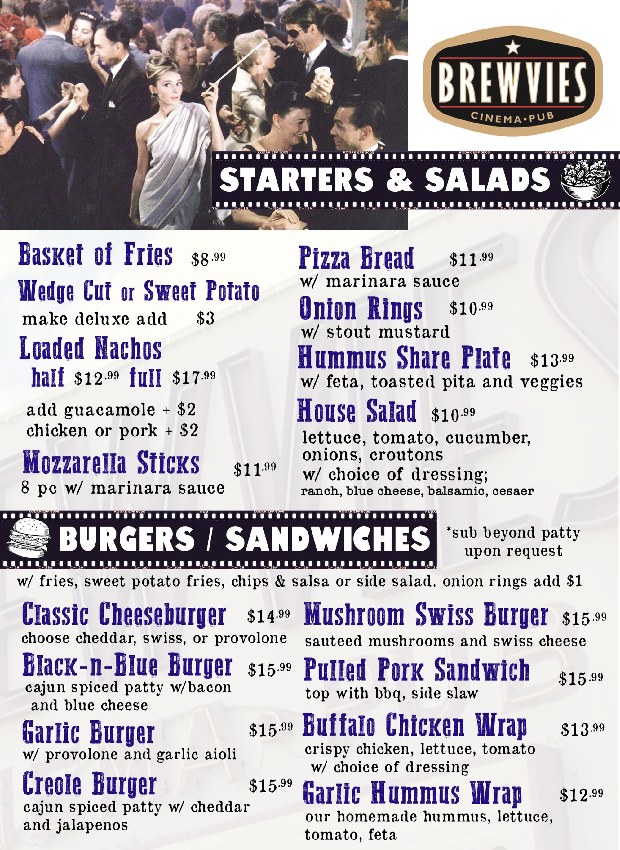 Menu Menu